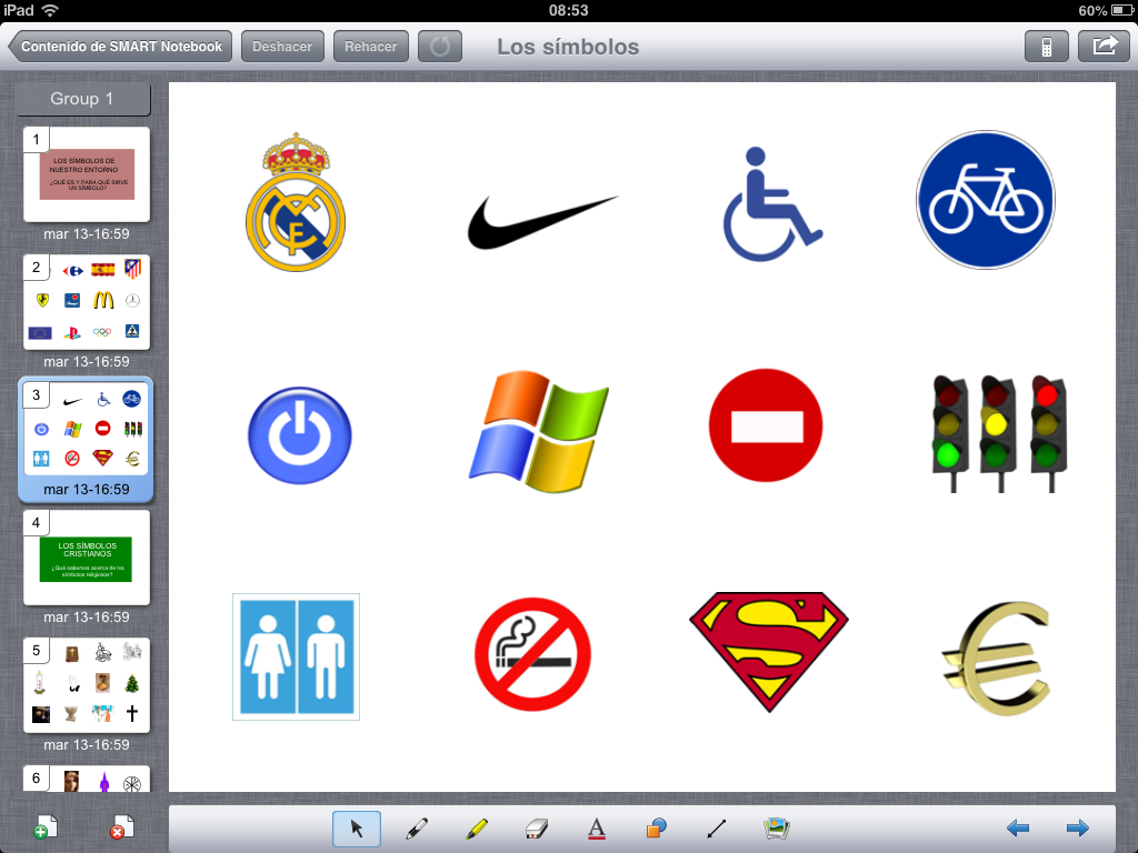 La clase de Carlos: Aprendemos los símbolos