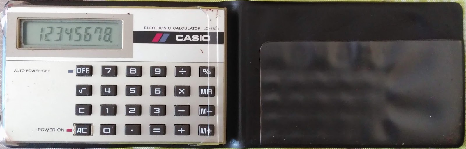 Retro Ordenadores Orty: Calculadora Casio LC-787C (1986)