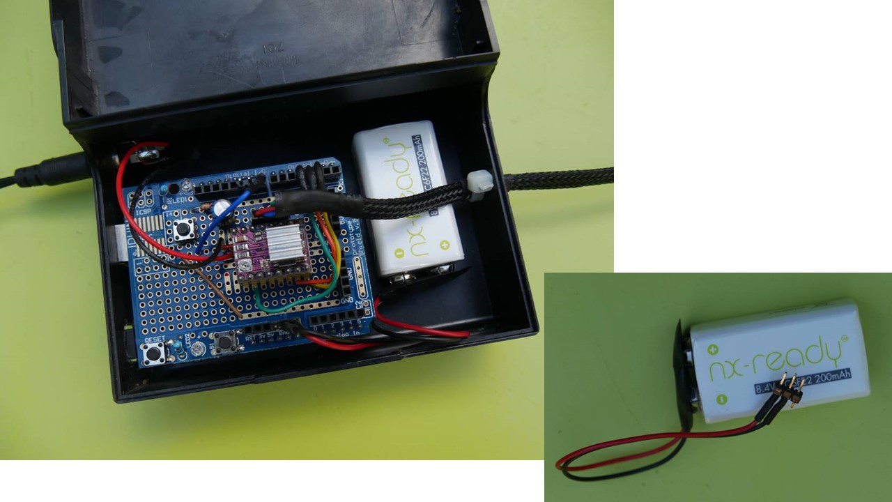 Astronomie par les trois bouts: Arduino : Alimentation autonome