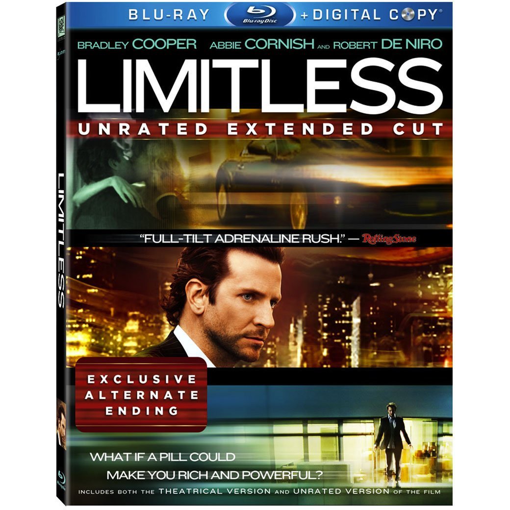 Bradley Cooper News: Limitless Box Artwork