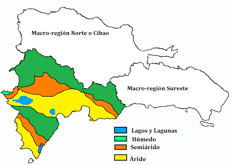Características de la Macro-región Suroeste.
