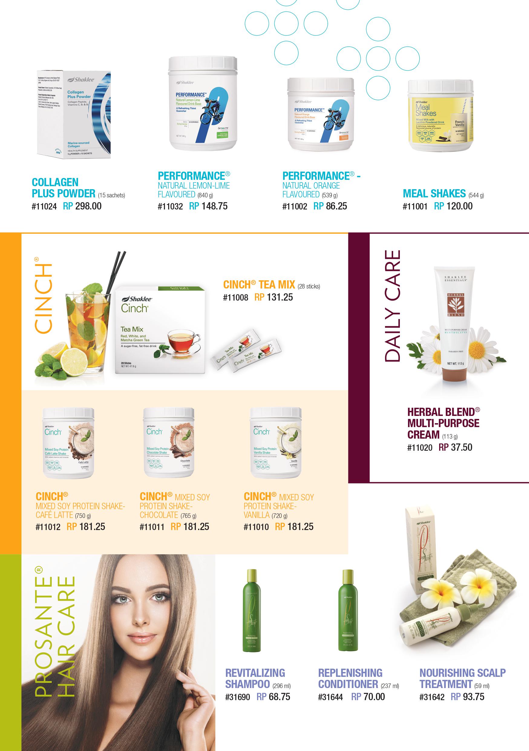 Senarai Harga Produk Shaklee 2020 ~ Pengedar Shaklee Manjung | Yasmin ...