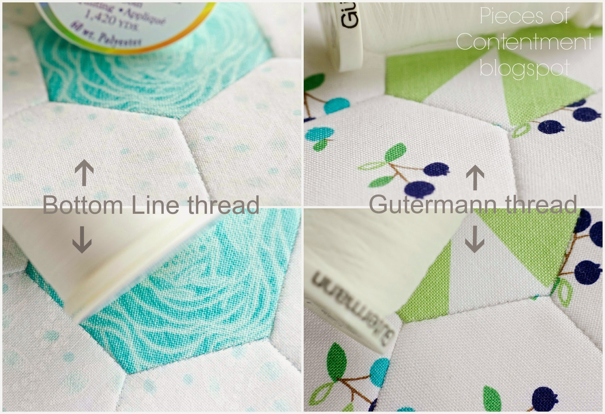 Pieces of Contentment: Bottom Line Thread