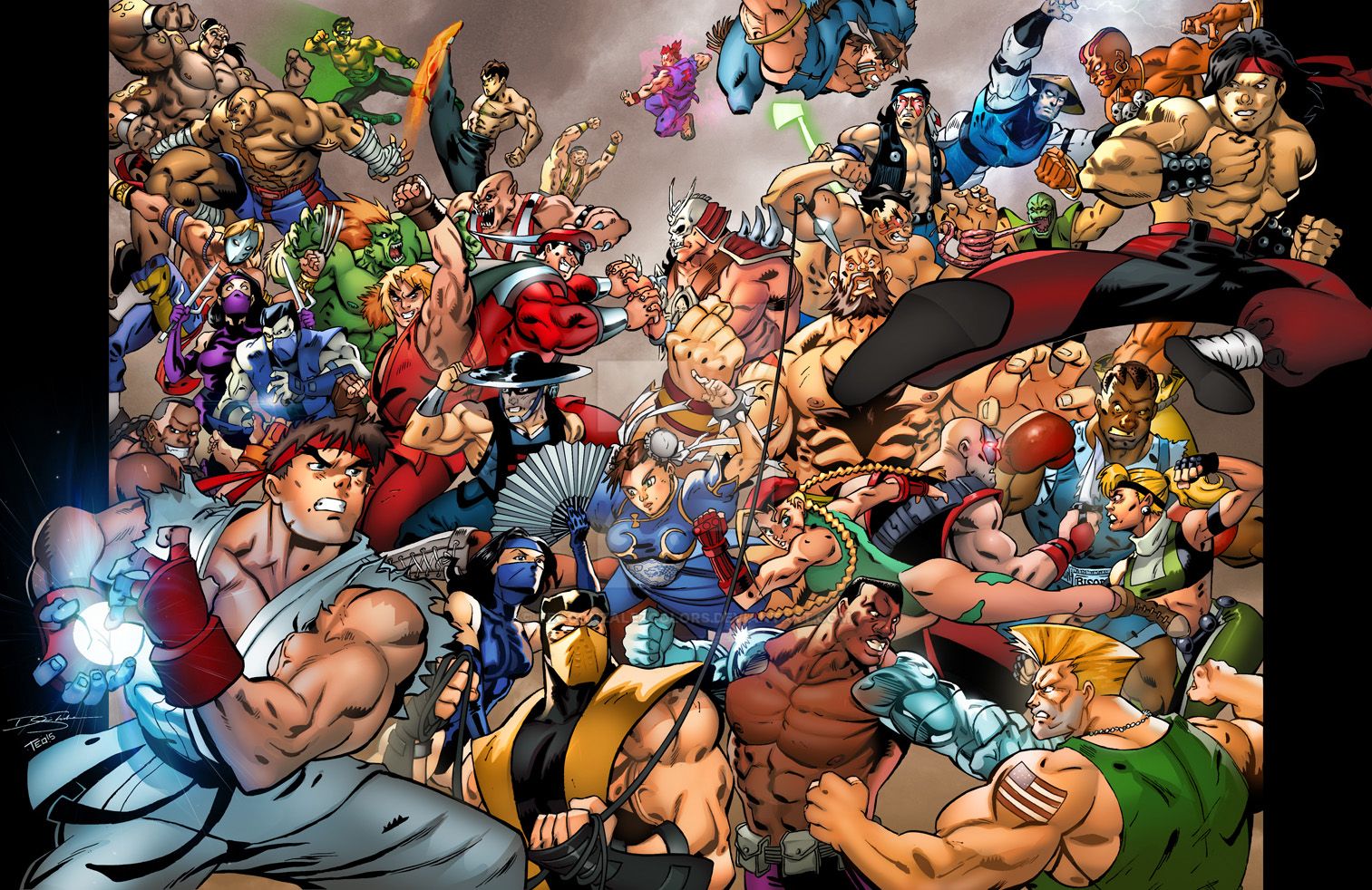 Marvel vs Capcom vs Mortal Kombat