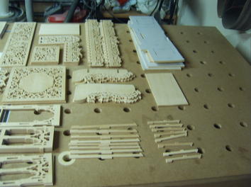 Wood Project: Fretwork clock ~ Woodworking project
