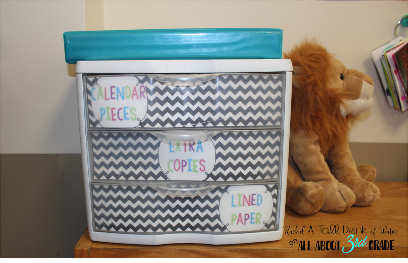 How to Organize All the Random Things | All About 3rd Grade