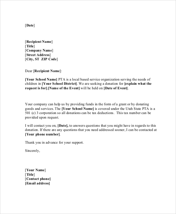Sample Letter Asking For Donations For School Thankyou Letter sample-letter-asking-for-donations-for-school-thankyou-letter