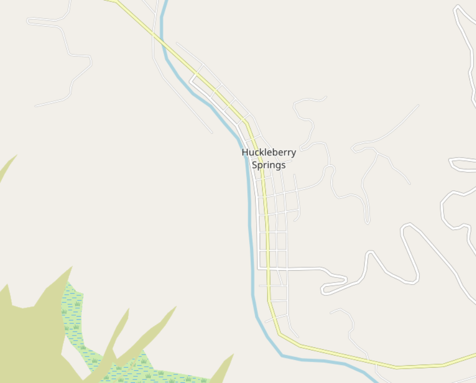 Jacob's Maps: Huckleberry Springs