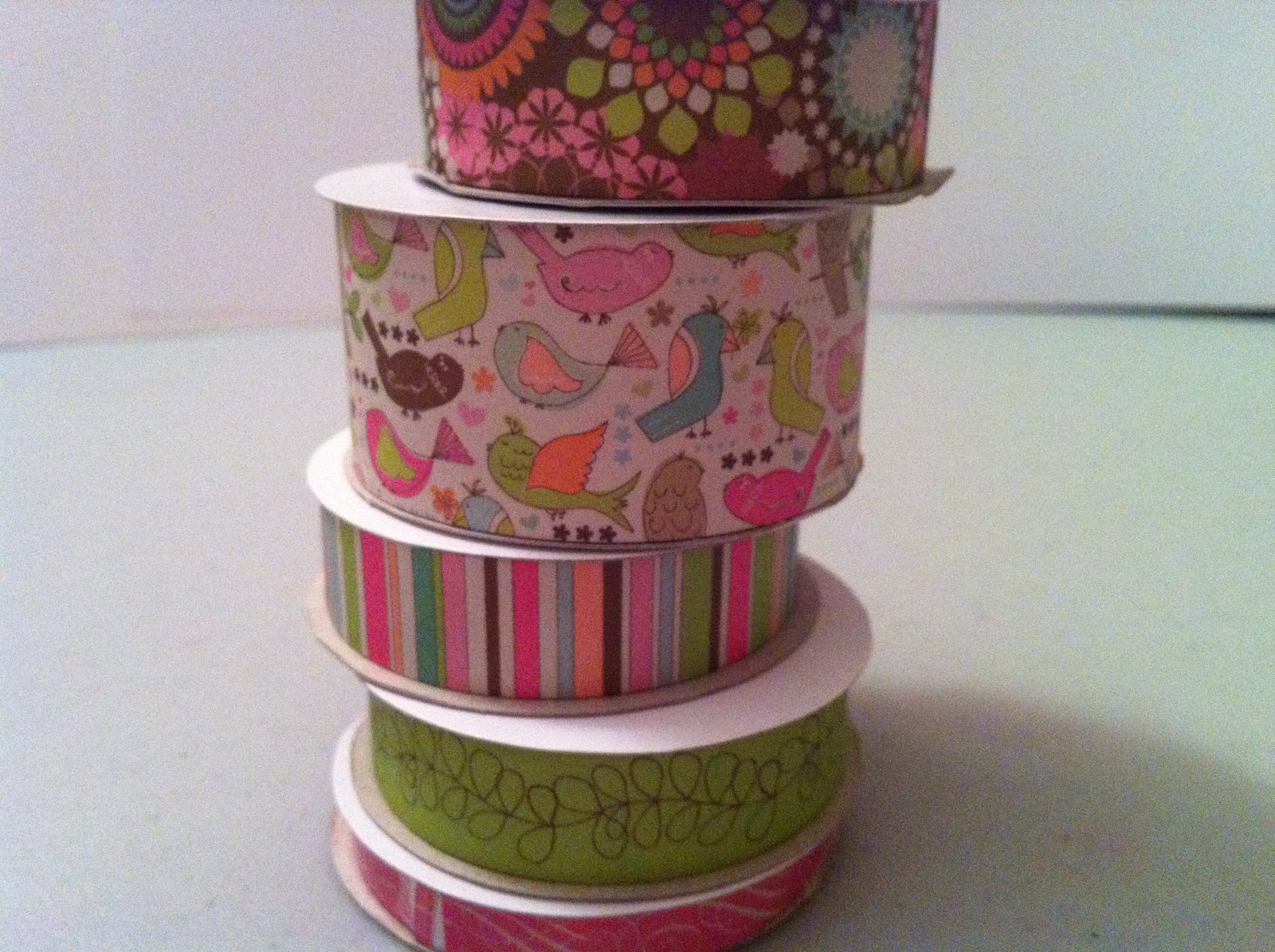 Pennants and Pinwheels: Border Tape Cards