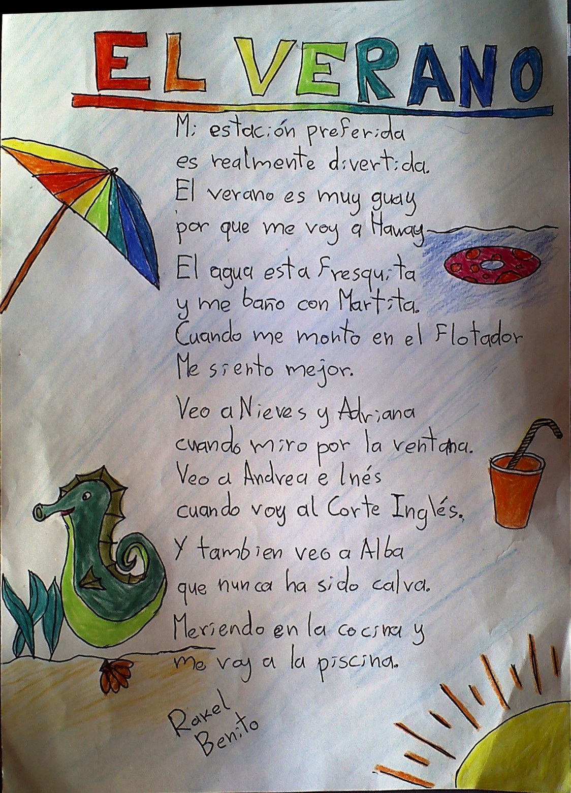 EL BLOG DE SEXTO: Primavera y verano. Poesías