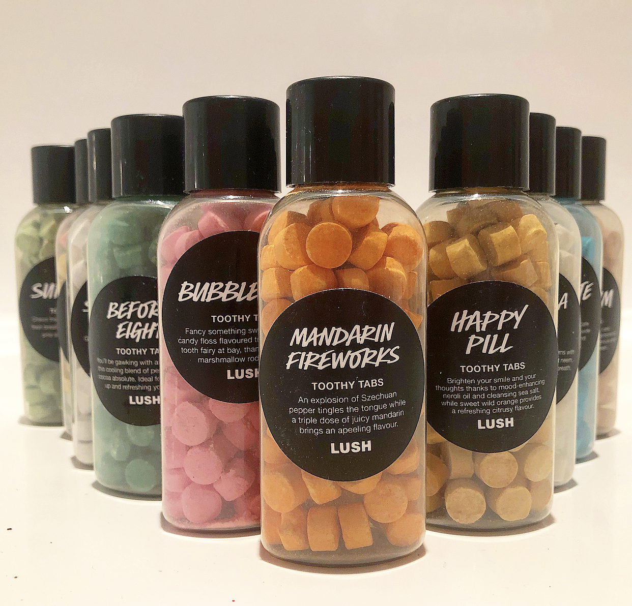 All Things Lush UK: Mandarin Fireworks Toothy Tabs