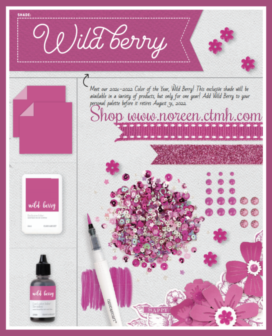 Noreen's Scrap N Chat: CTMH Wild Berry Color of the Year
