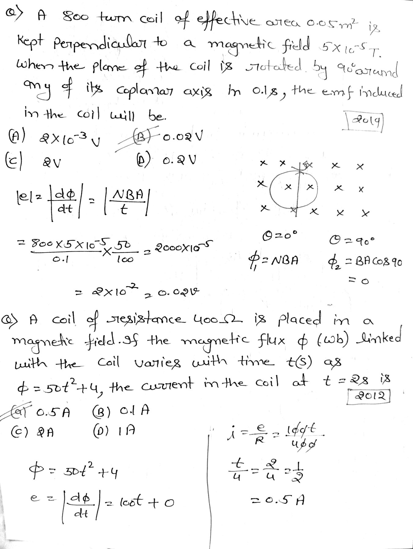Electromagnetic Induction class 12 notes - Studypur