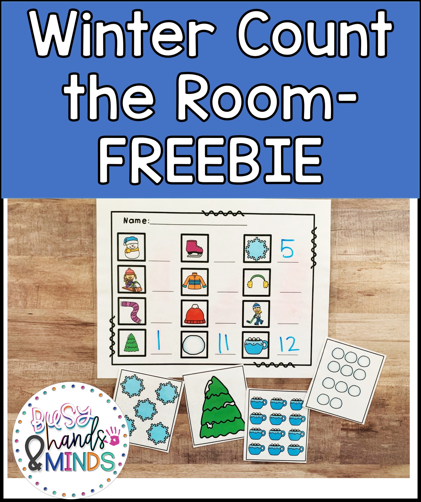 Winter Preschool Theme | Busy Hands and Minds