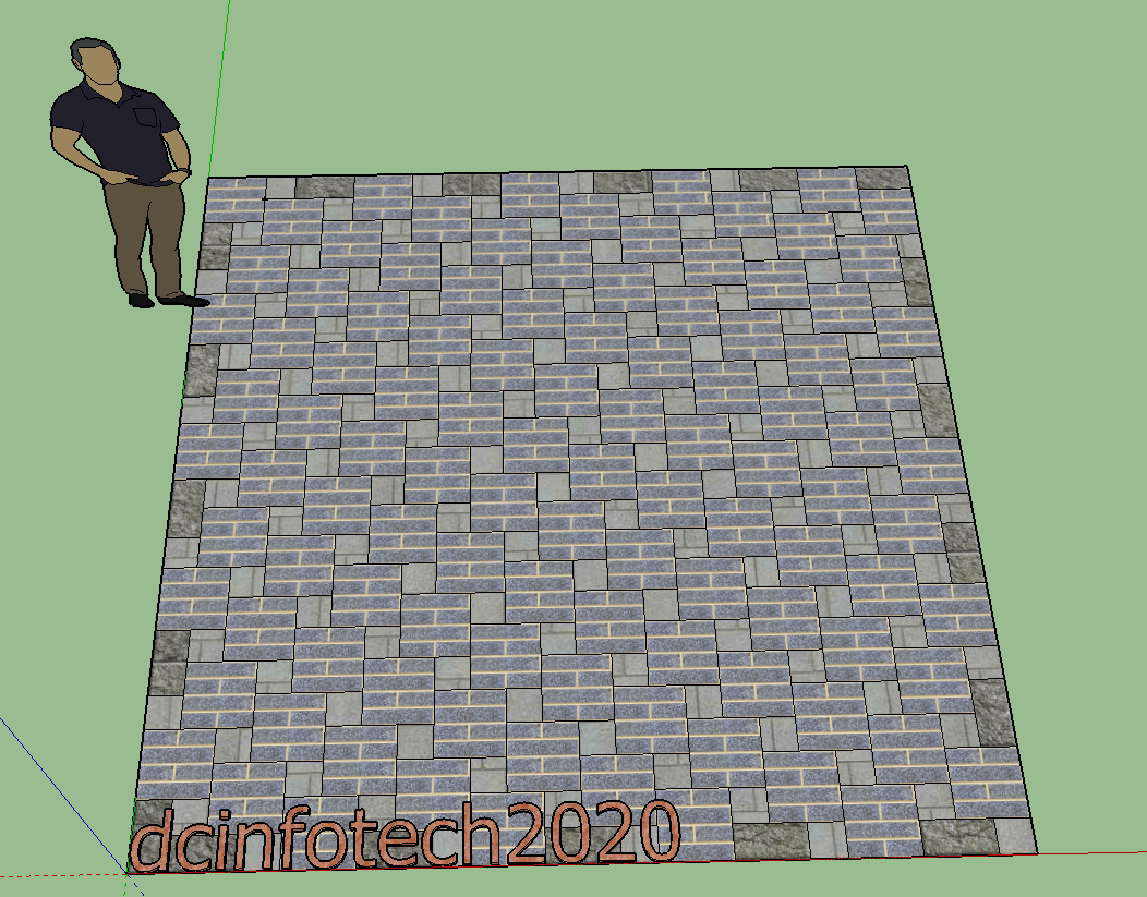 DC Info Tech 2020: Sketchup - Lesson #1 - Tiles