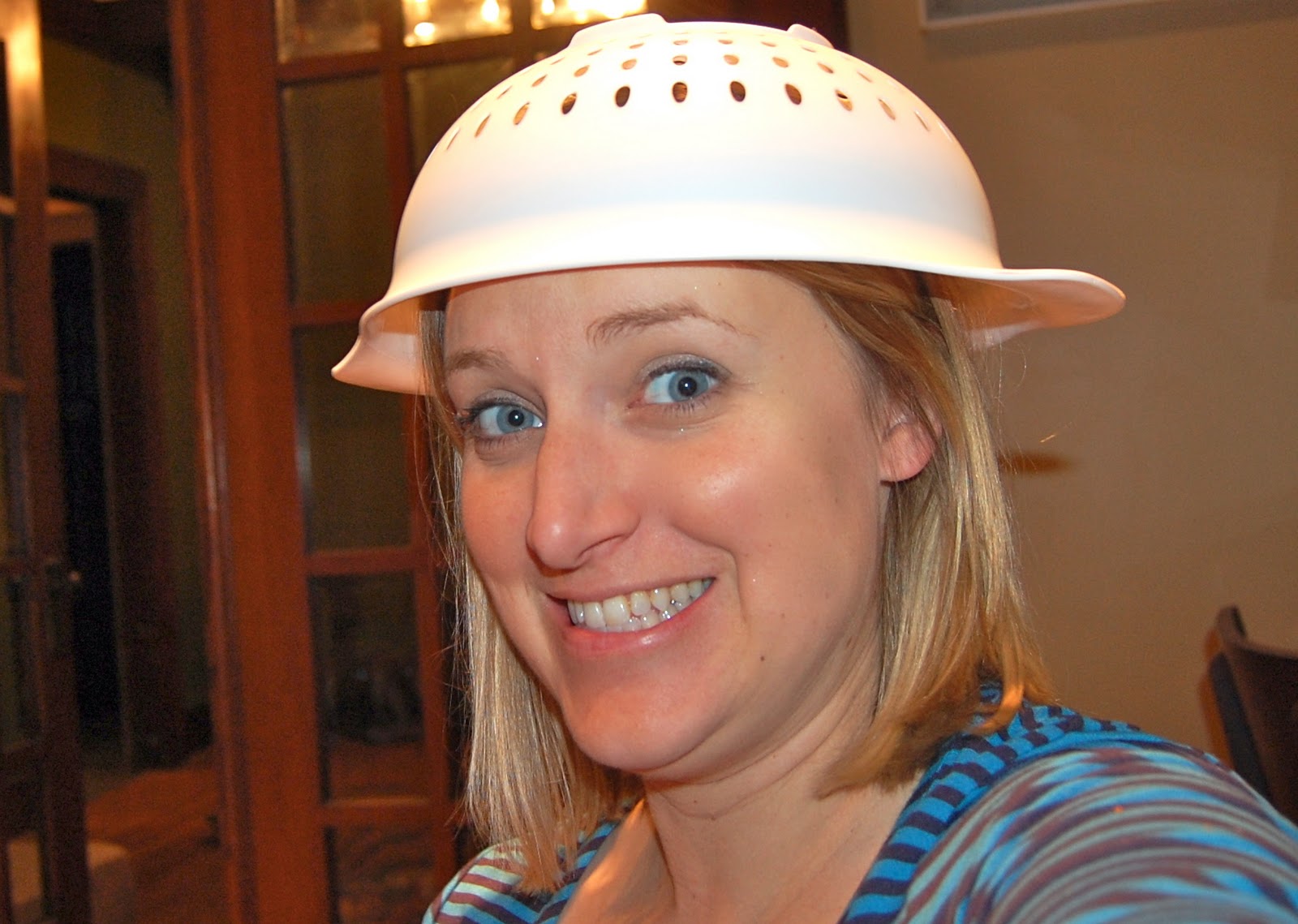 Our Becker Blog: Colander Hat