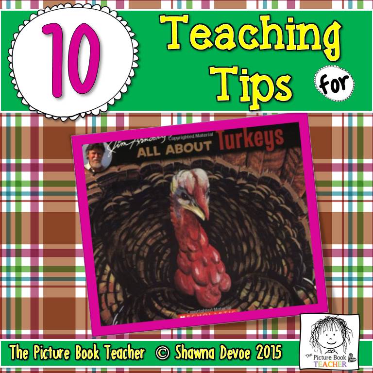 All About Turkeys by Jim Arnosky - Teaching Ideas | The Picture Book ...