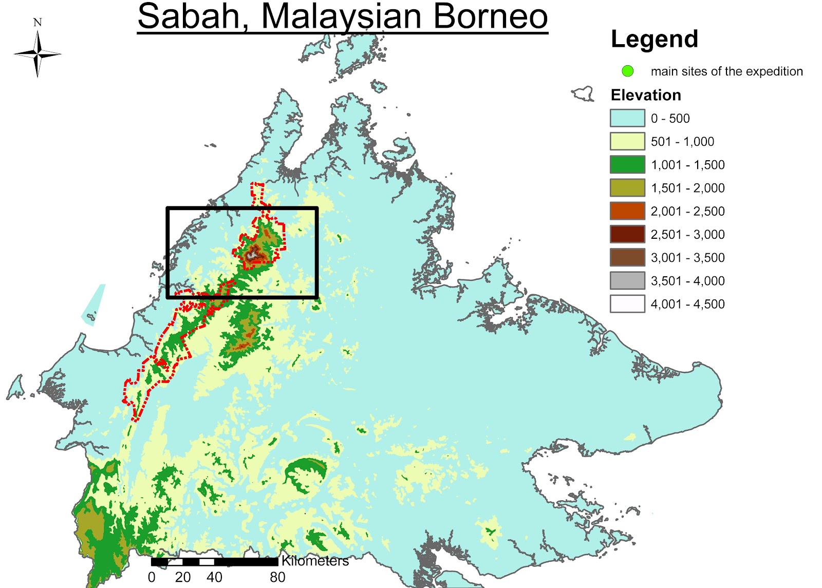 Kinabalu / Crocker Range Expedition: Substations