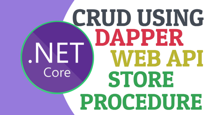 Crud Dapper Asp Core Web Api Store Procedure