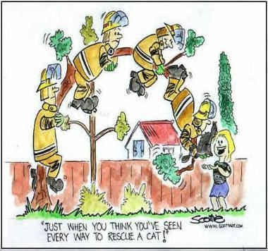 Fire Cuts Cost Lives: Funnies
