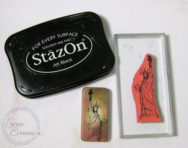 Trena's Stampin' Headquarters: Domino Art