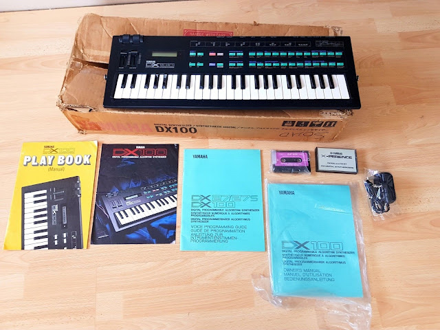 MATRIXSYNTH: Yamaha DX100 w/ Extras