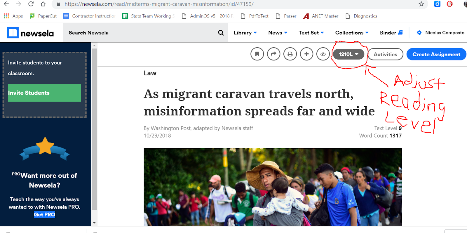 Using Newsela in a Social Studies Classroom