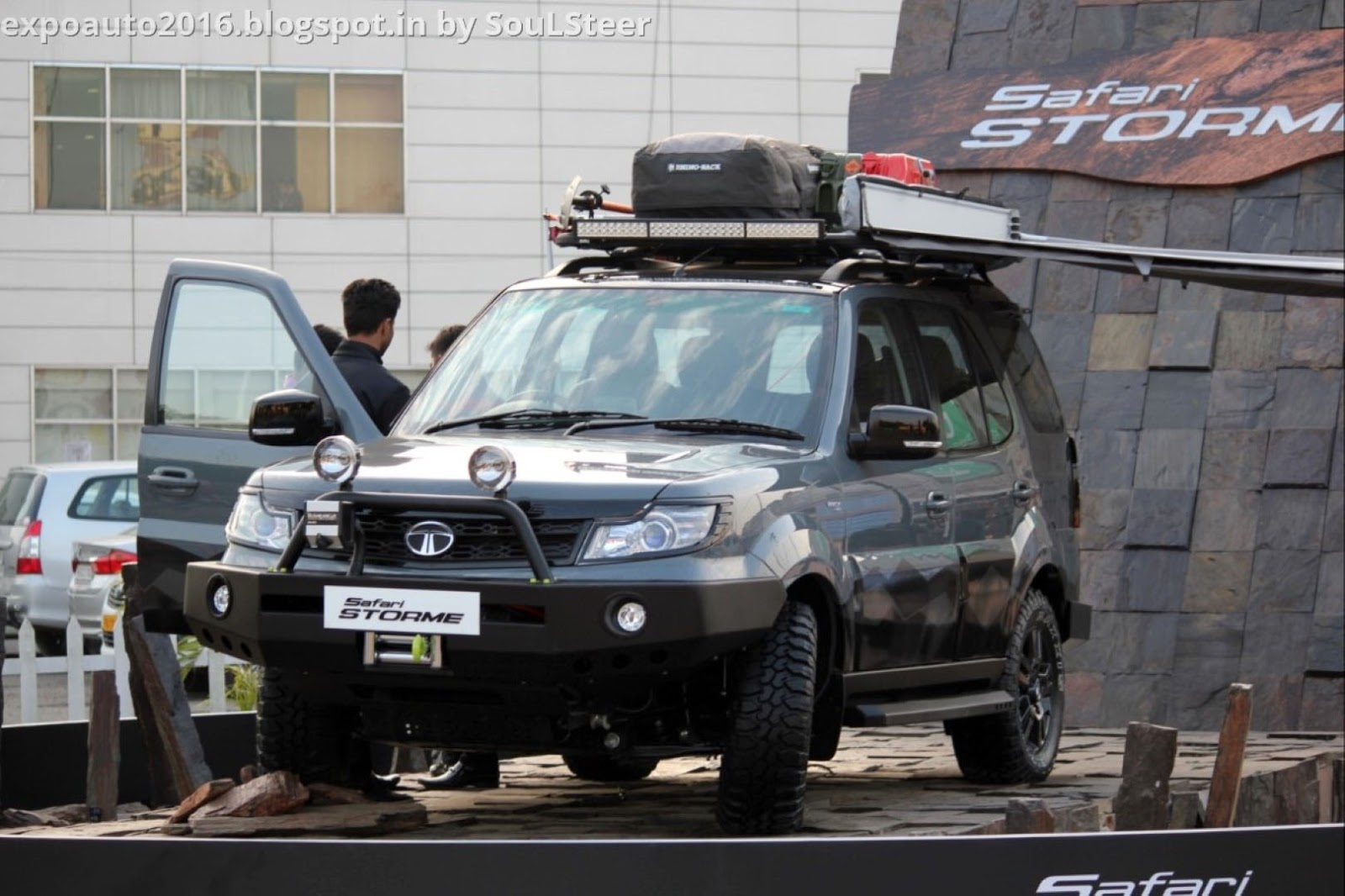 Auto Expo 2016 by SouLSteer: Modified for adventure, Tata Safari Storme ...