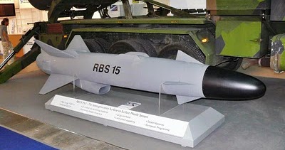 ARMAS MILITARES: Missel RBS-15 (Robotsystem 15) Saab Bofors Dynamics