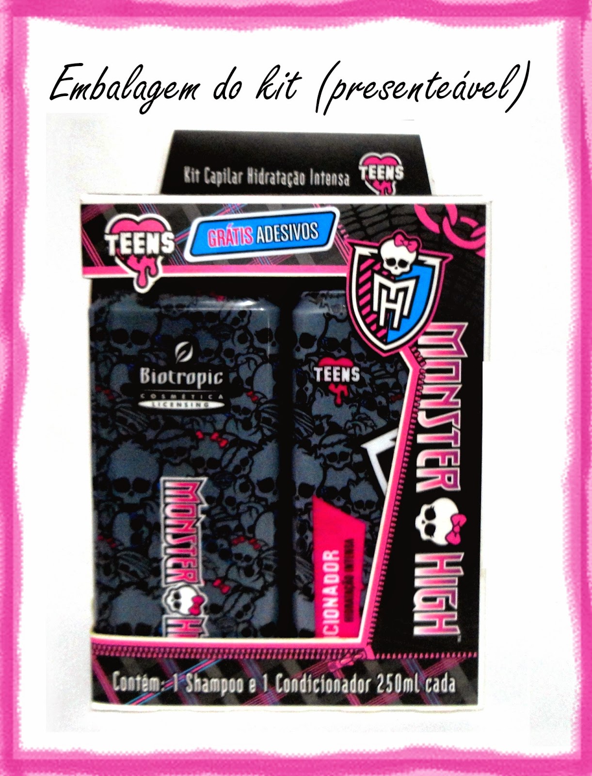 Blog Vanessa Sial : Kit Shampoo e Condicionador Monster High Biotropic ...