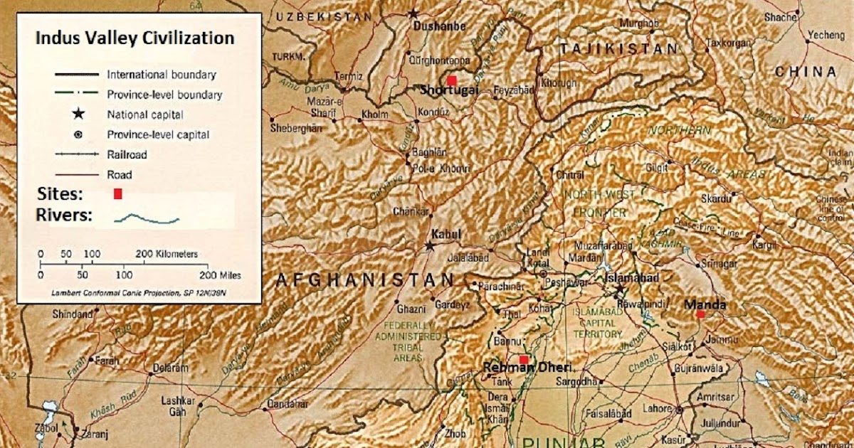 Indo-Pak dan Benua Kecil India: Tamadun Lembah Indus