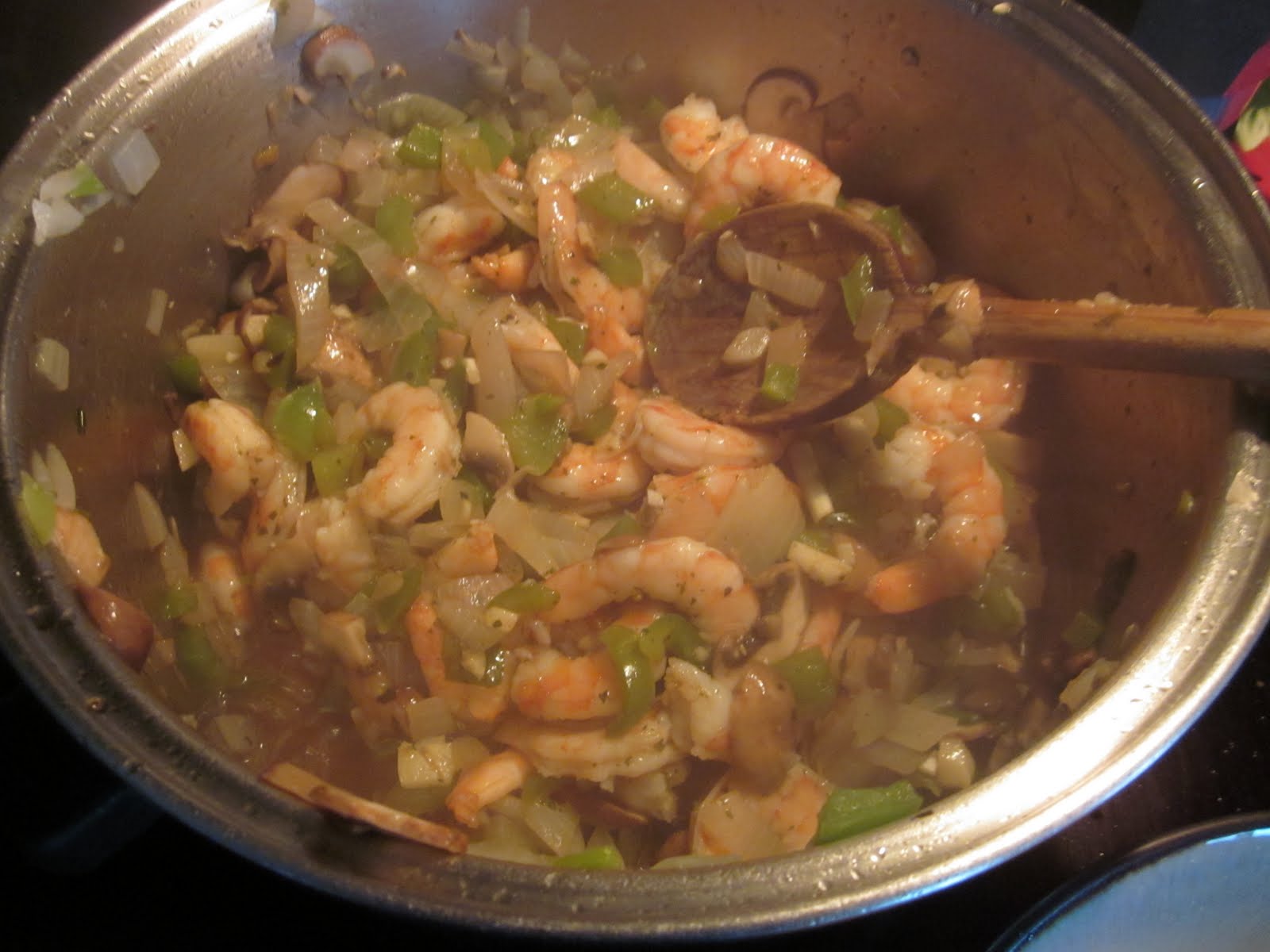 Fiddling Thru Fiddlehead Shrimp Fried Rice