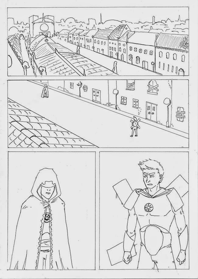 Graphic Storytelling - Portfolio 2015: Second sequential story