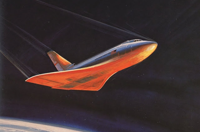 Space Shuttle External Tank Reentry