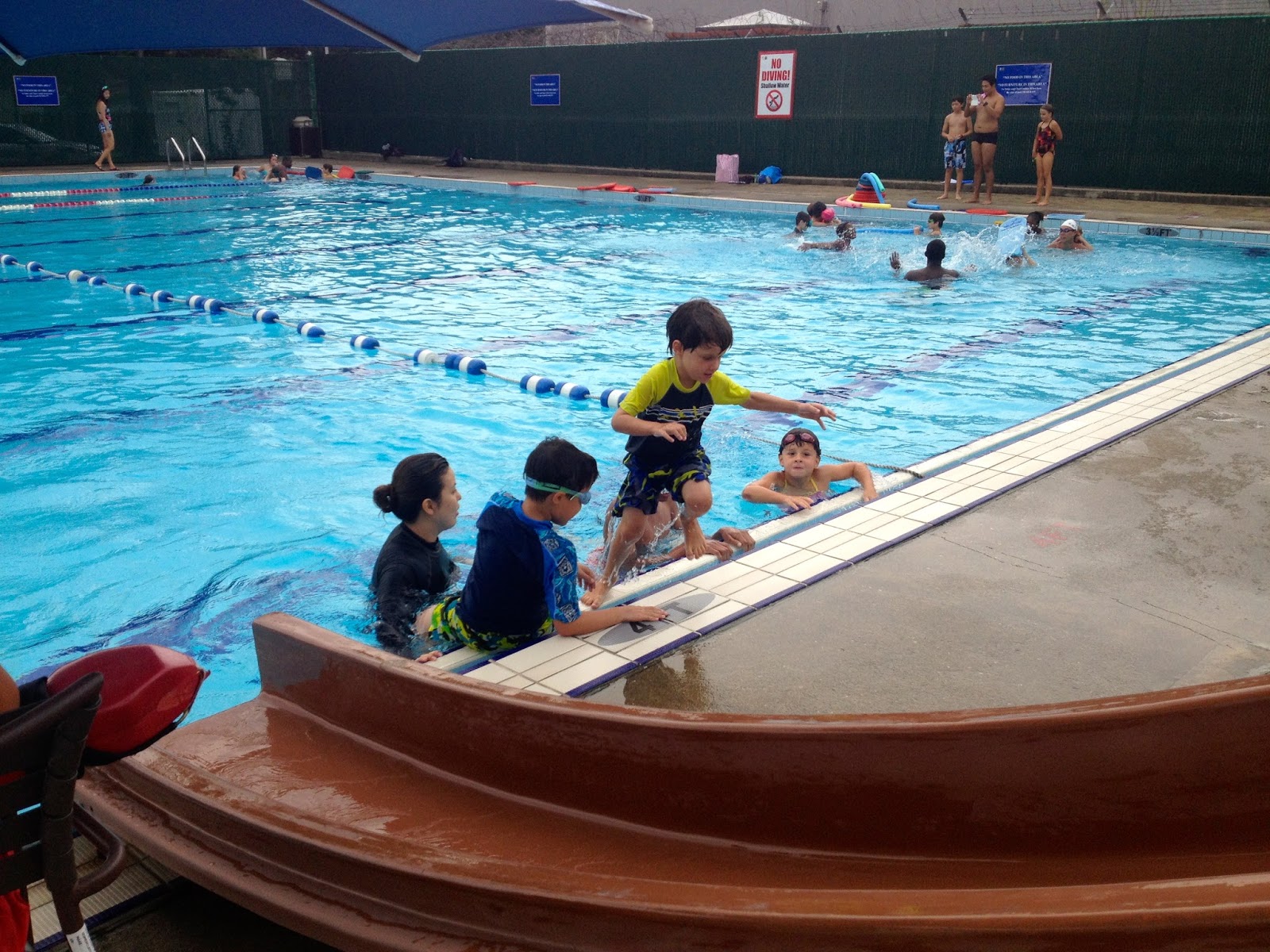 Livin' the Blessed Life: Wordless Wednesday: Summer Swim Lessons