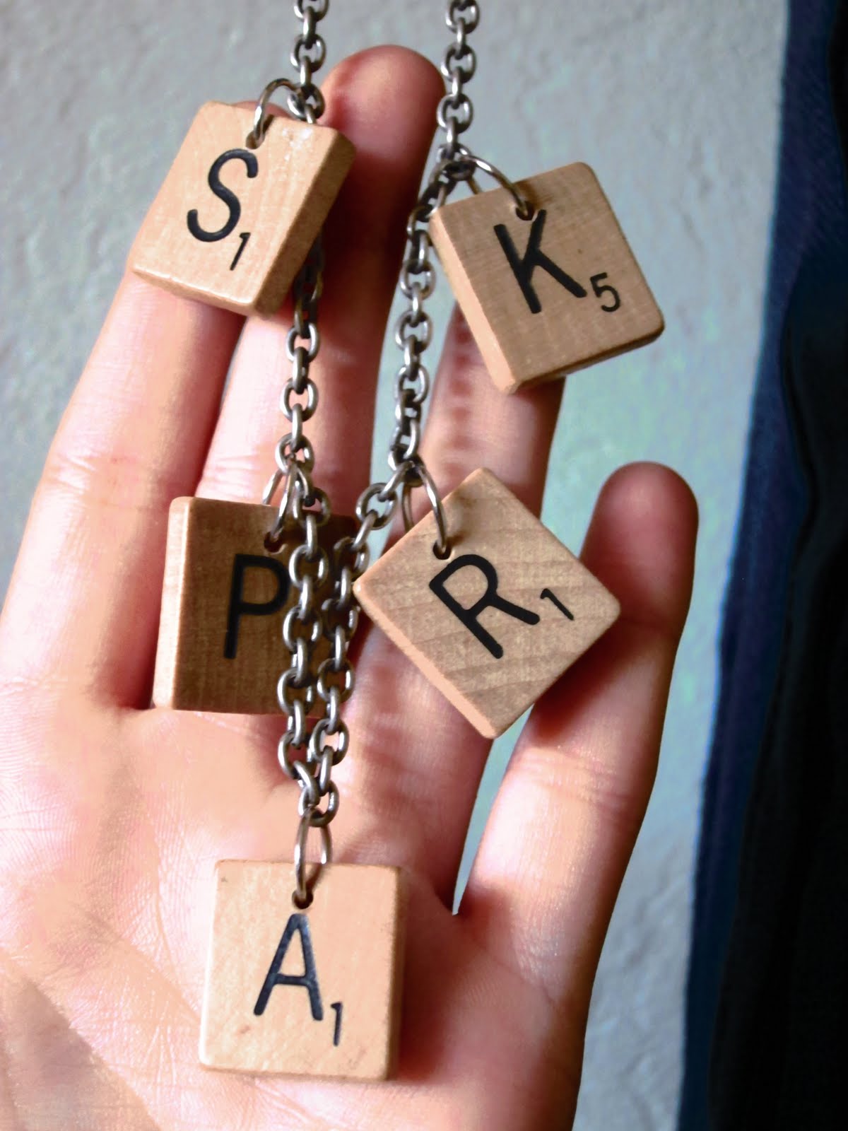 Kraft Kollectiv: S.P.A.R.K. (DIY Scrabble Necklace)