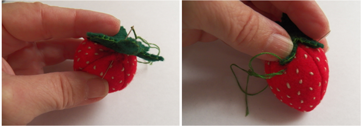 Art Threads: Monday Project - Felt Strawberries