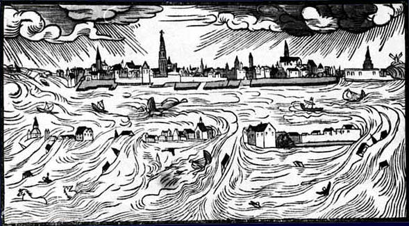 Cardinal Wolsey's Today in History: The All Saints Flood of 1570