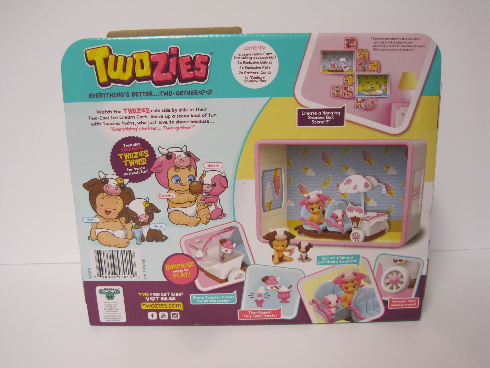 Never Grow Up: A Mom's Guide to Dolls and More: Moose Toys "Twozies" Review