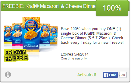 Saving Star Friday Freebie - Kraft Mac N Cheese! | Loudoun County Limbo
