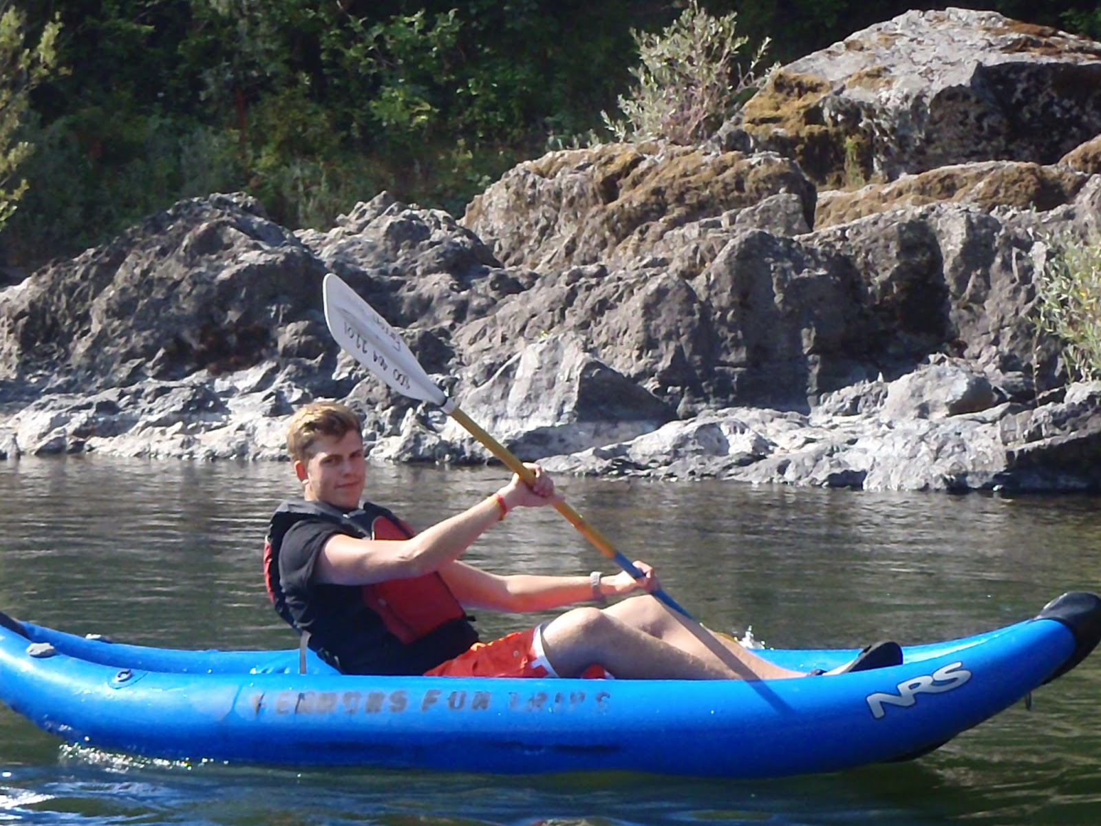 Rogue River Rafting: Rogue River rafting with kayaks and helicopters!