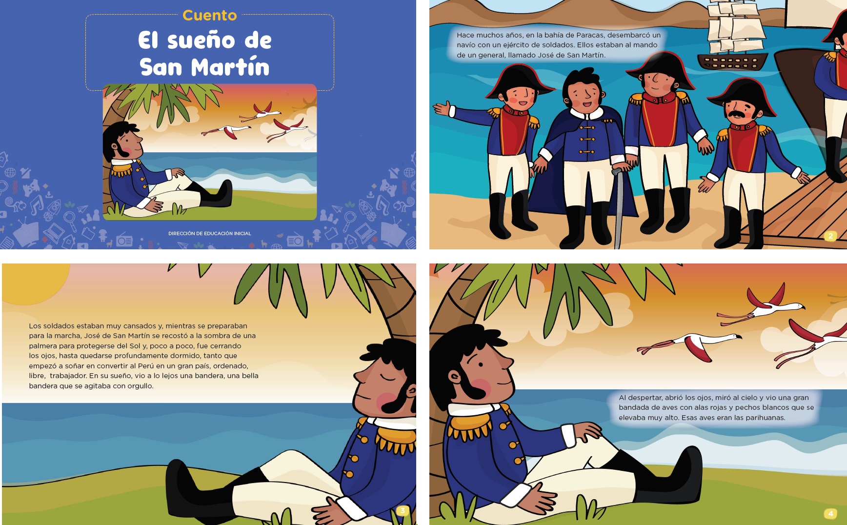 Materiales Educativos. PE: El Sueño de San Martín