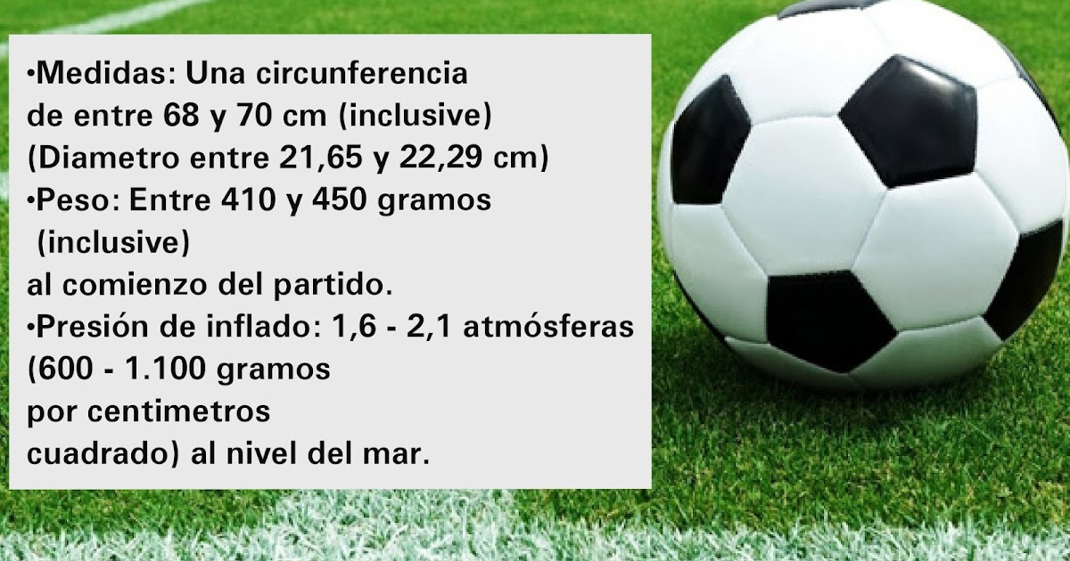 Características del balón