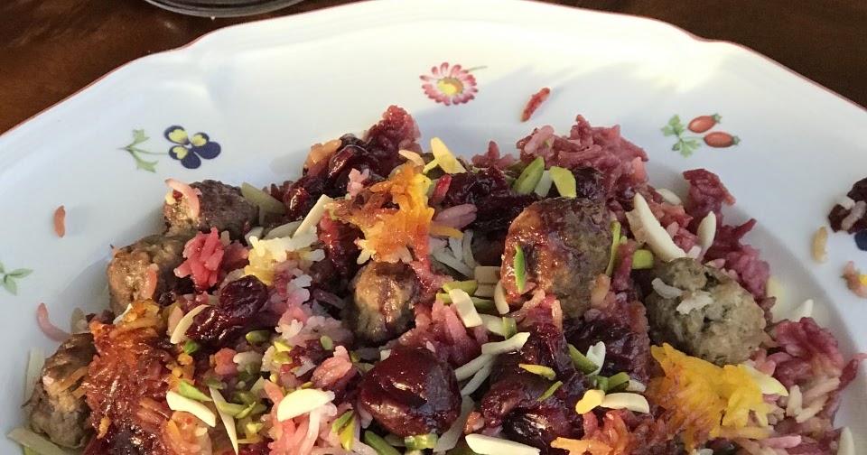 La mia cucina persiana: Albalu Polo' - Riso basmati con le amarene e ...