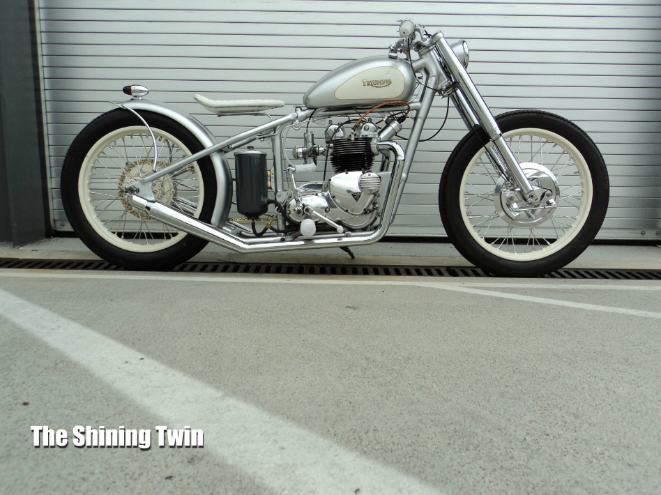 Rising Jack Kustoms: nice Triumph T 100 C Tiger / Bobber – Crush Cycleworks