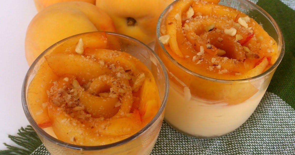 Natillas con rosa de melocotón - Sabrina´s Sea of Colors