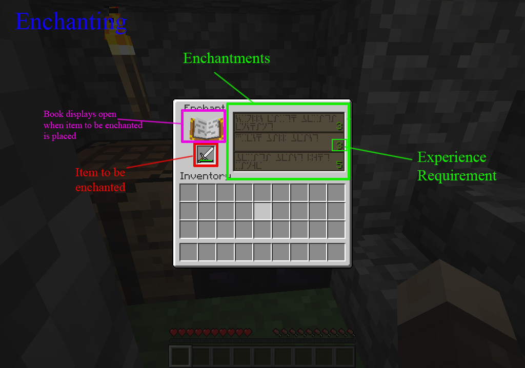 Interface Design: Minecraft Interface