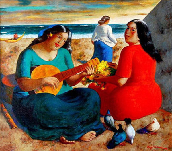 SIETE JERINGAS: ÁNGEL CHÁVEZ : MAESTRO DE LA PINTURA PERUANA