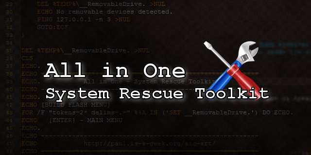 AIO – System Rescue Toolkit 2016-05-15 [Navaja suiza de reparación de ...