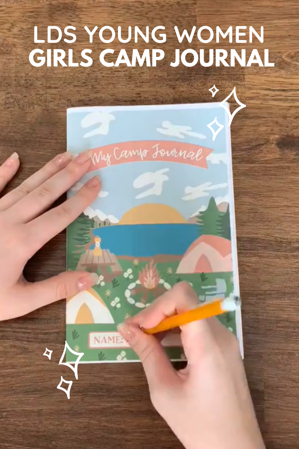 Printspiration: girls camp journal